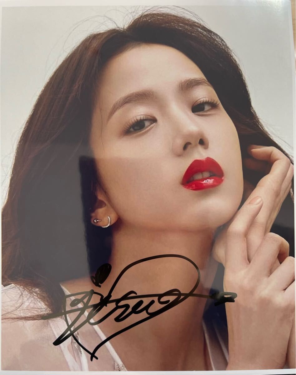 Yahoo!オークション - 【超貴重】直筆サイン BLACKPINK -JISOO（ジス)