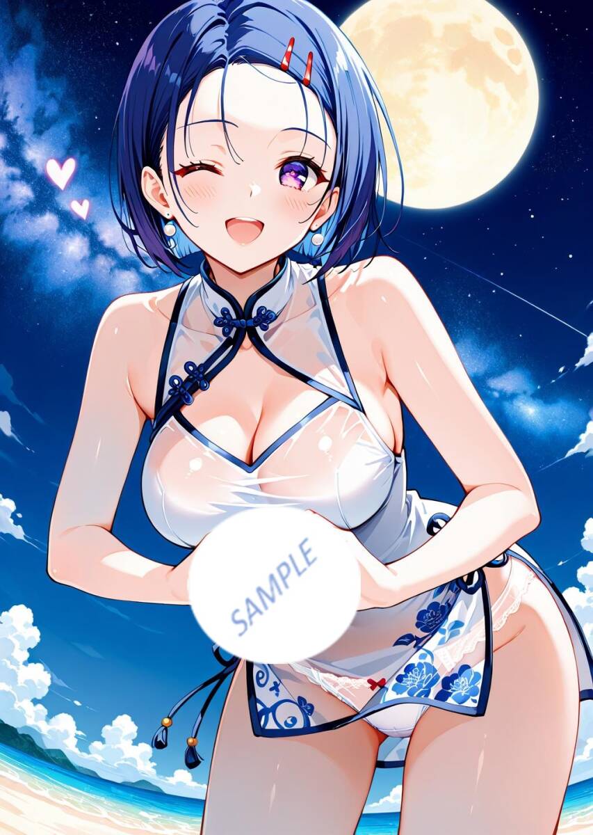 Yahoo!オークション - 全て1点モノ 同人アートイラスト8枚セット/アニ...