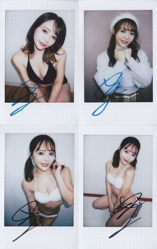 Yahoo!オークション - 【小倉由菜】 直筆サイン入り現場含チェキ+A4サ...
