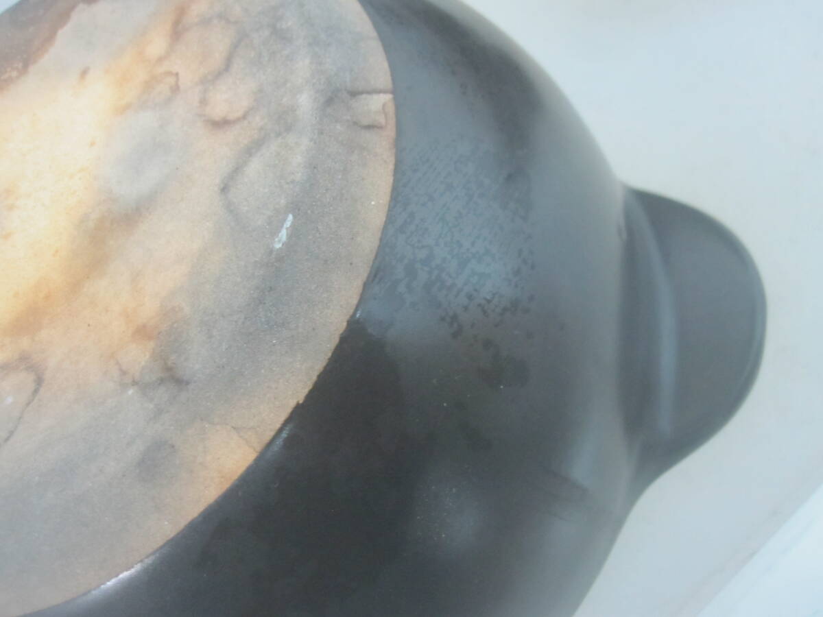 Yahoo!オークション - 118）ガス火-土鍋・DCM 6合(1-2人用) φ18㎝(0....