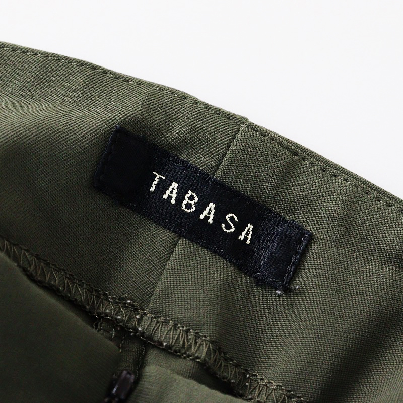 Yahoo!オークション - 秋冬 タバサ TABASA ストレッチパンツ 34/グリー...