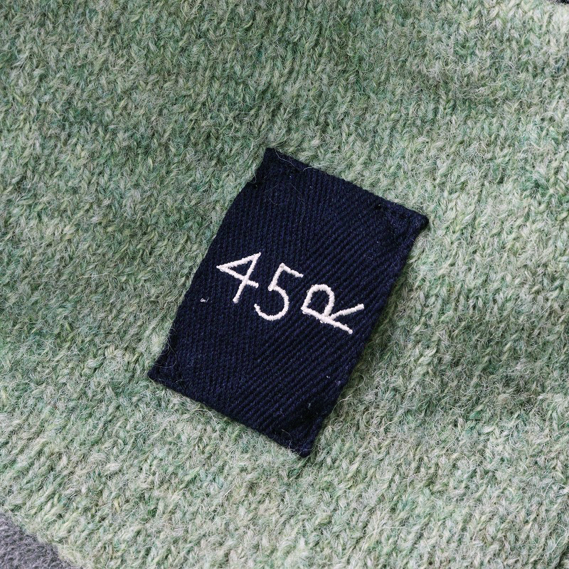 Yahoo!オークション - 45R 45rpm フォーティファイブアール ウールニッ...