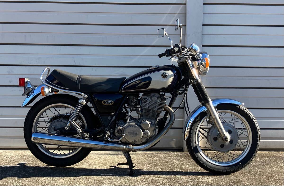 Yahoo!オークション - 動画あり sr400 1JR ヤマハ YAMAH 2H6 フロント...