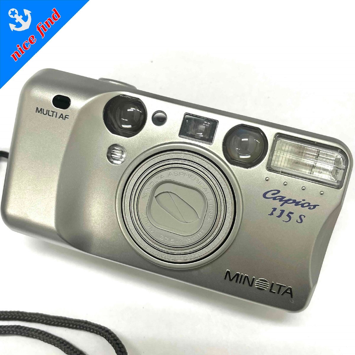 Yahoo!オークション - 1円～ ミノルタ MINOLTA Capios 115 S カメラ 本...