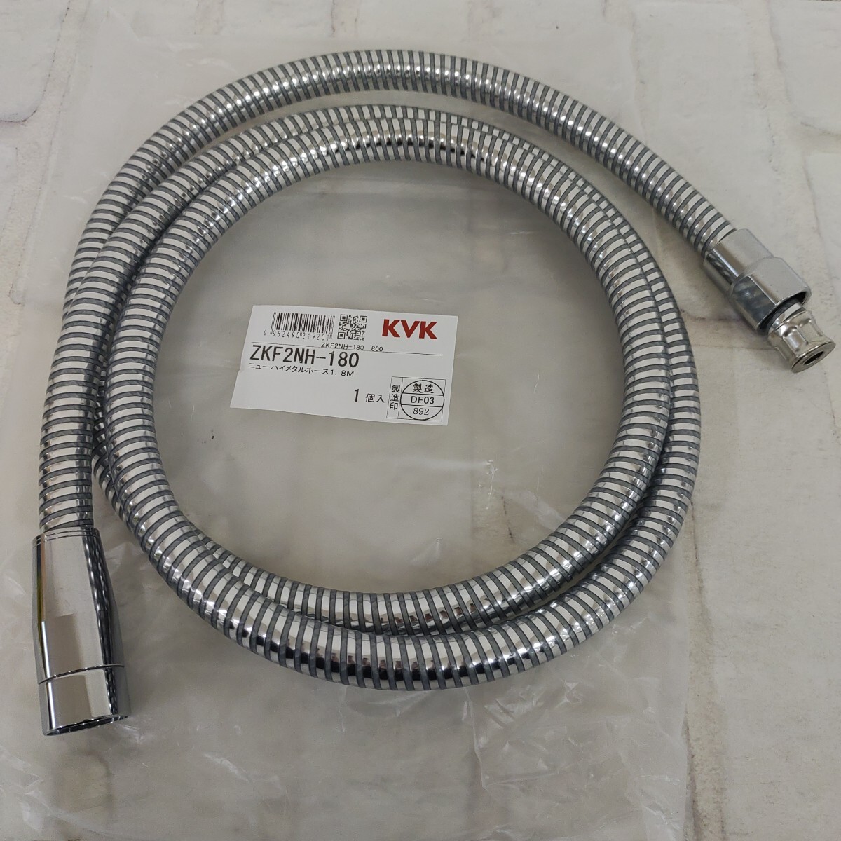 Yahoo!オークション - 71i2830 KVK ニューハイメタルホース シルバー 1...