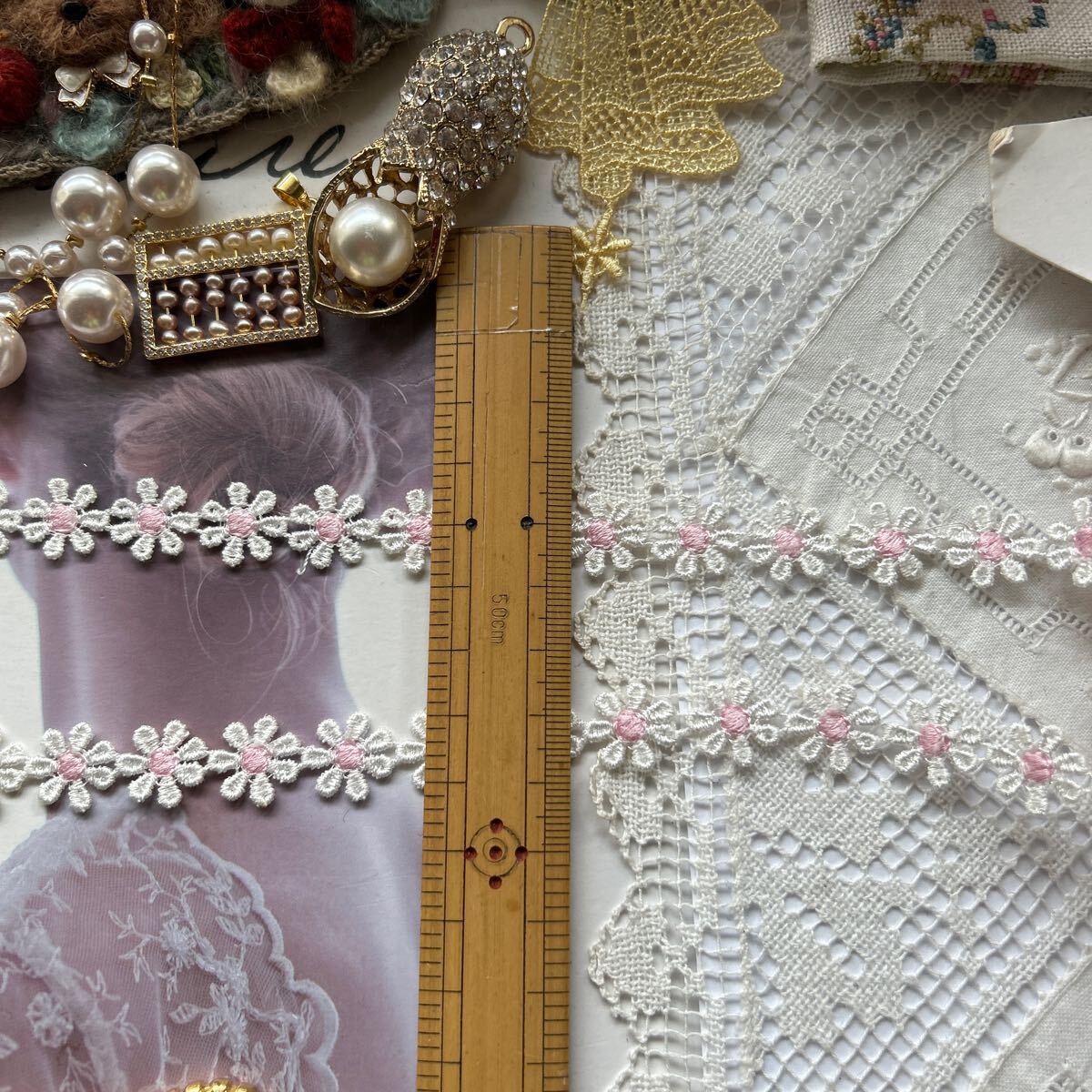 Yahoo!オークション - 1m ケミカルレース Q7-1