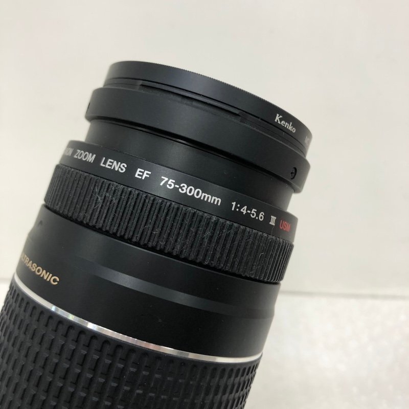 Yahoo!オークション - Canon キヤノン ZOOM LENS EF 75-300mm 1 4-5....