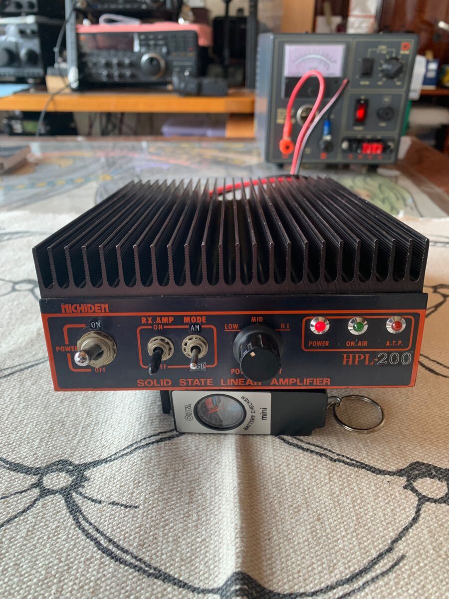 Yahoo!オークション - nichiDEN HPL-200 リニアアンプ 動作未確定