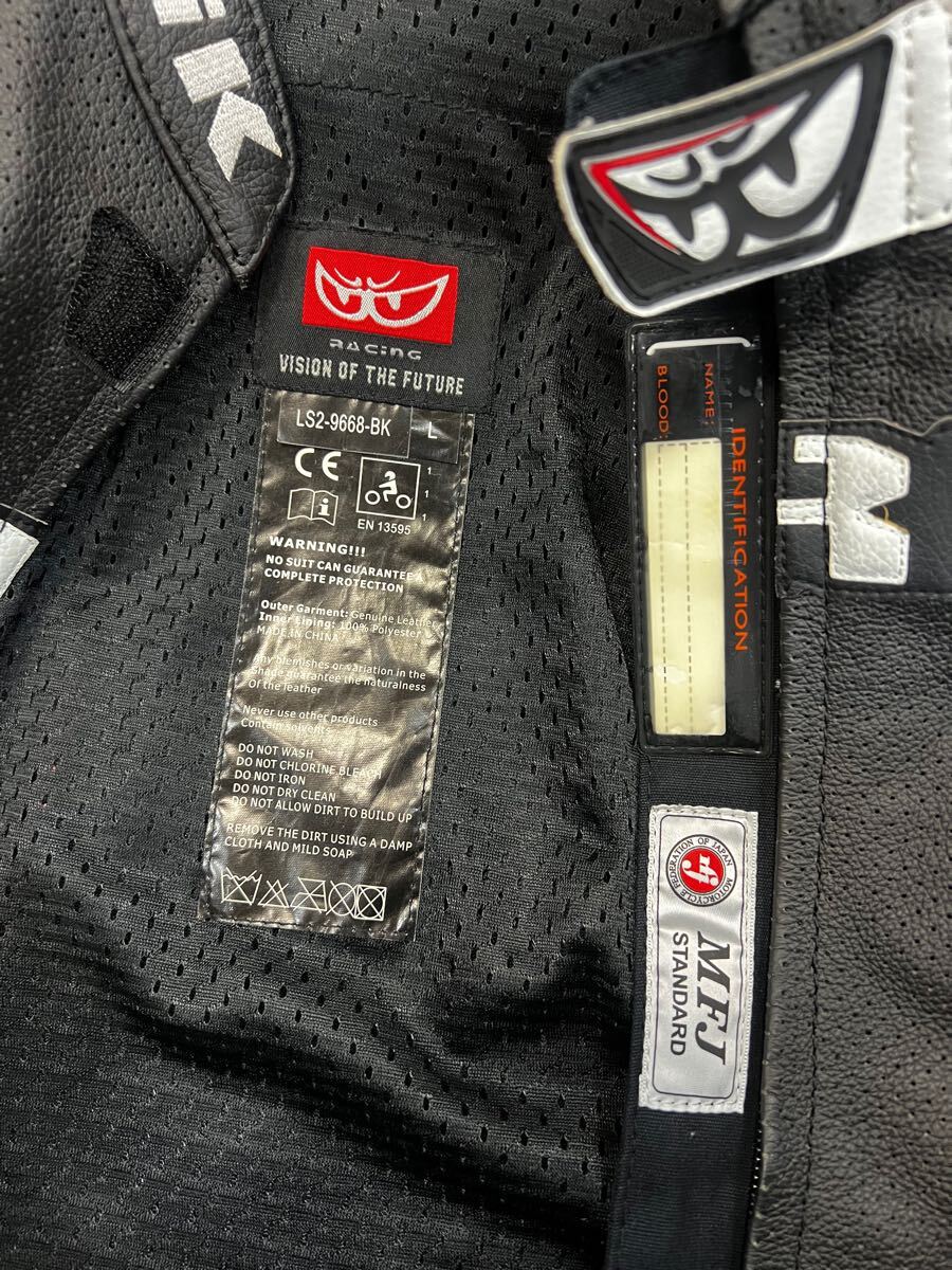 Yahoo!オークション - BERIK ベリック レーシングジャケット レーシン...