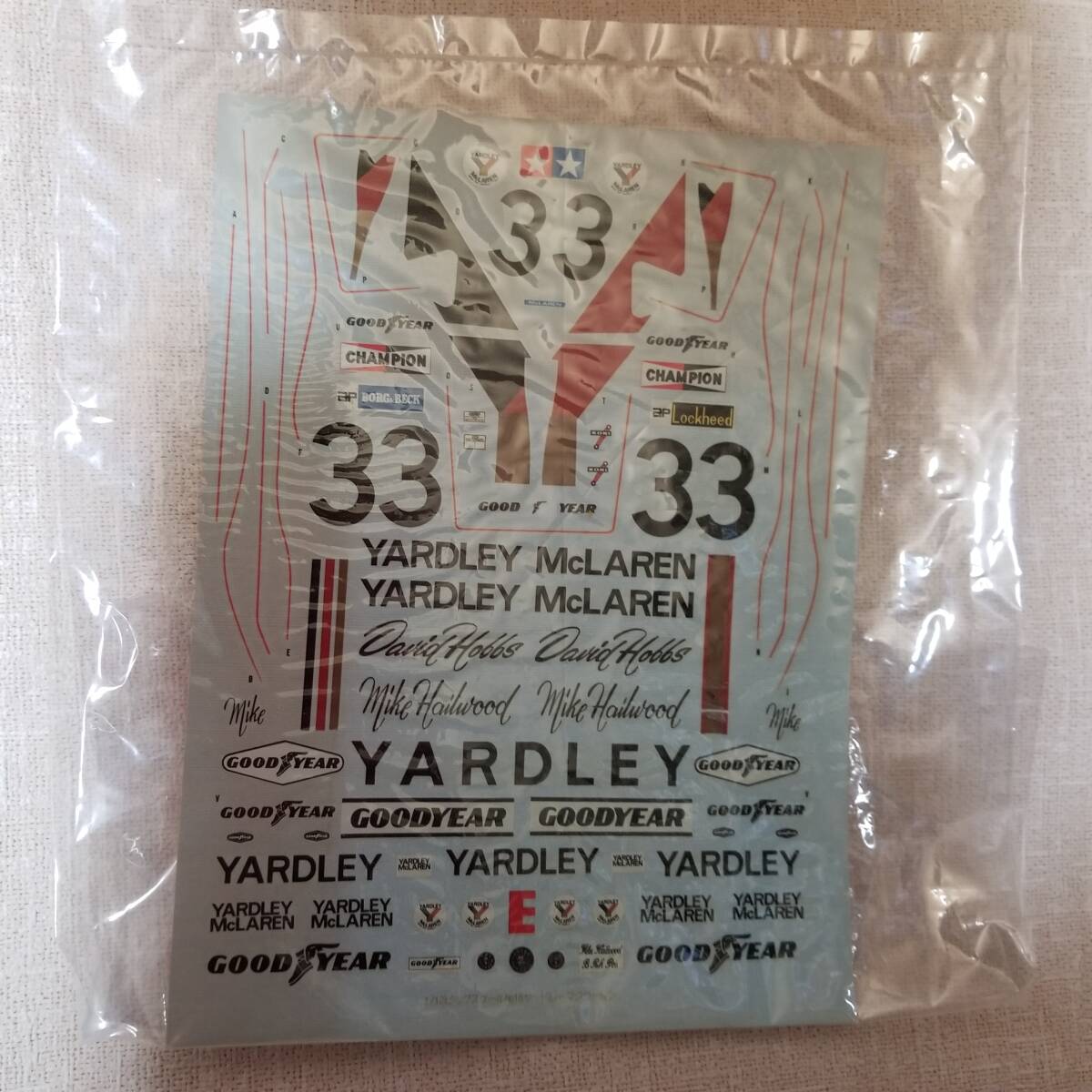 Yahoo!オークション - 1/12 タミヤ ヤードレー マクラーレンM23