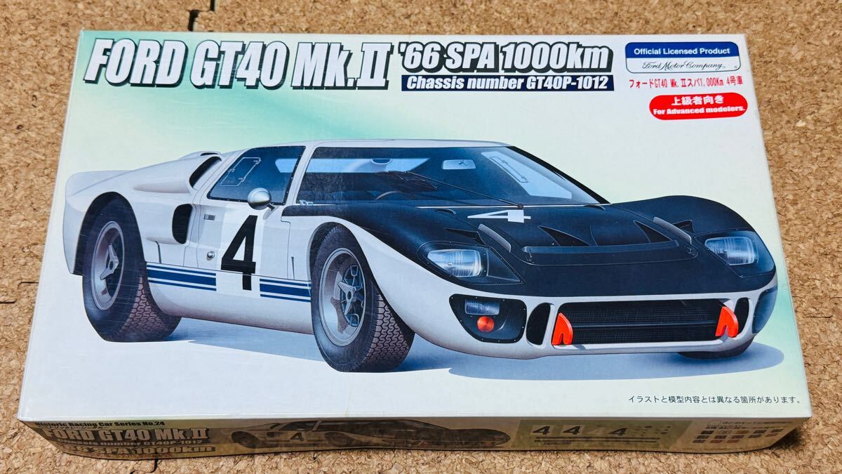 Yahoo!オークション - フジミ FORD GT40 MKⅡ Classis number GT40P-10...
