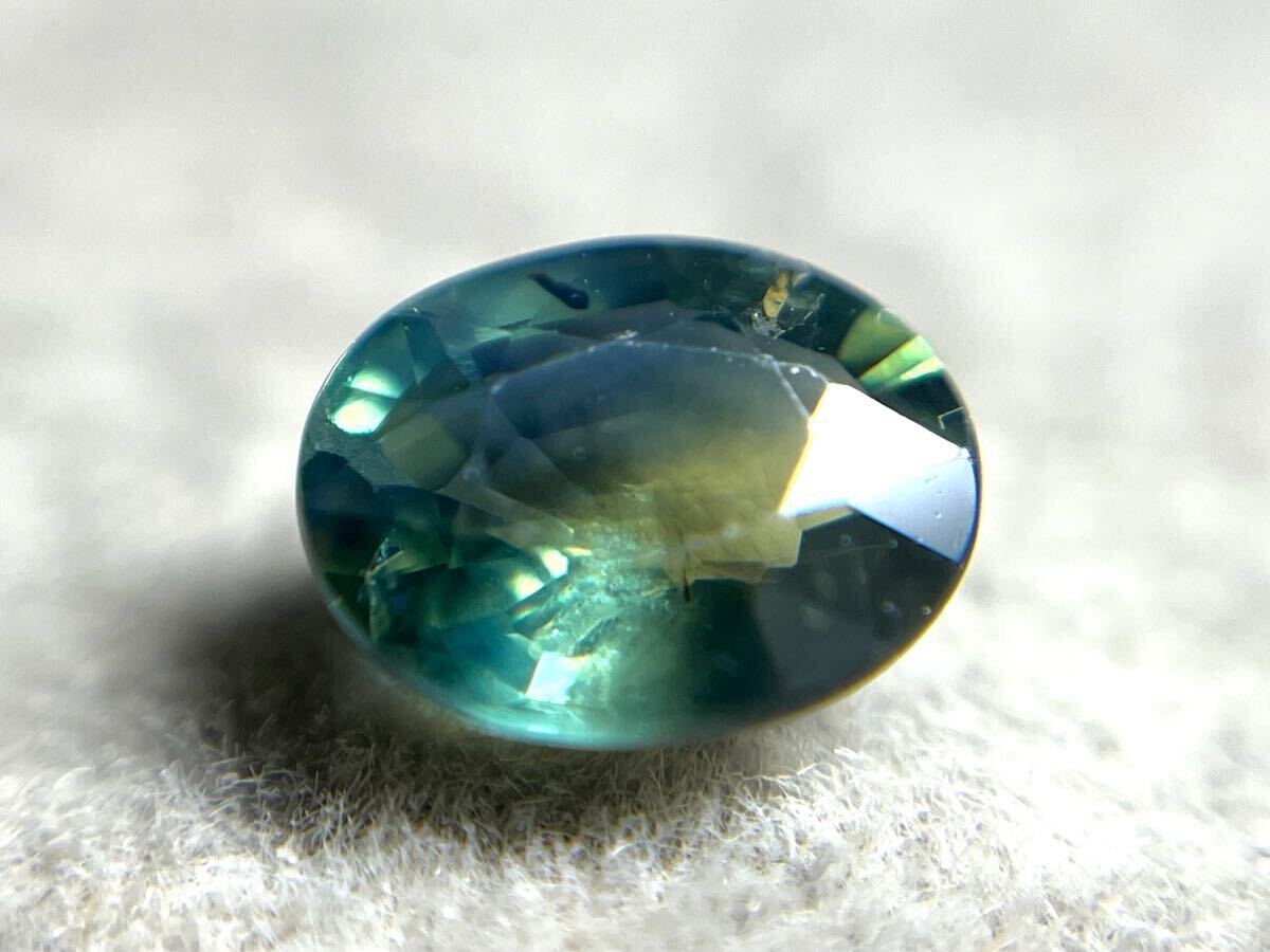 Yahoo!オークション - 100円スタート 非加熱サファイア 濃淡 0.71ct 6...