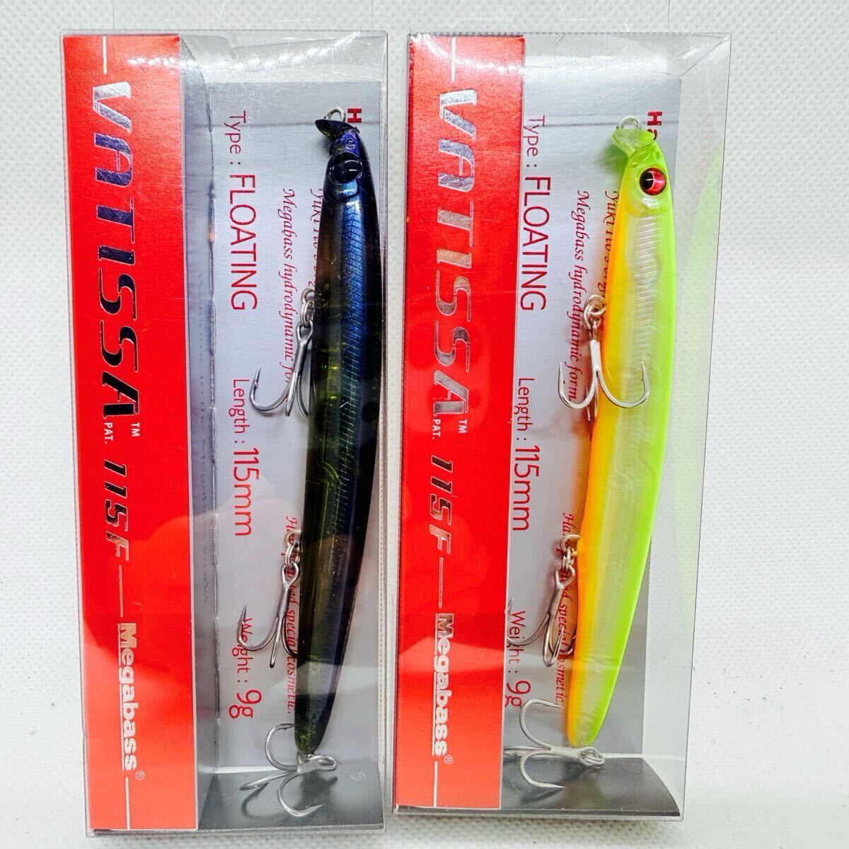 Yahoo!オークション - 送料無料・新品『メガバス バティッサ 115F 2個...