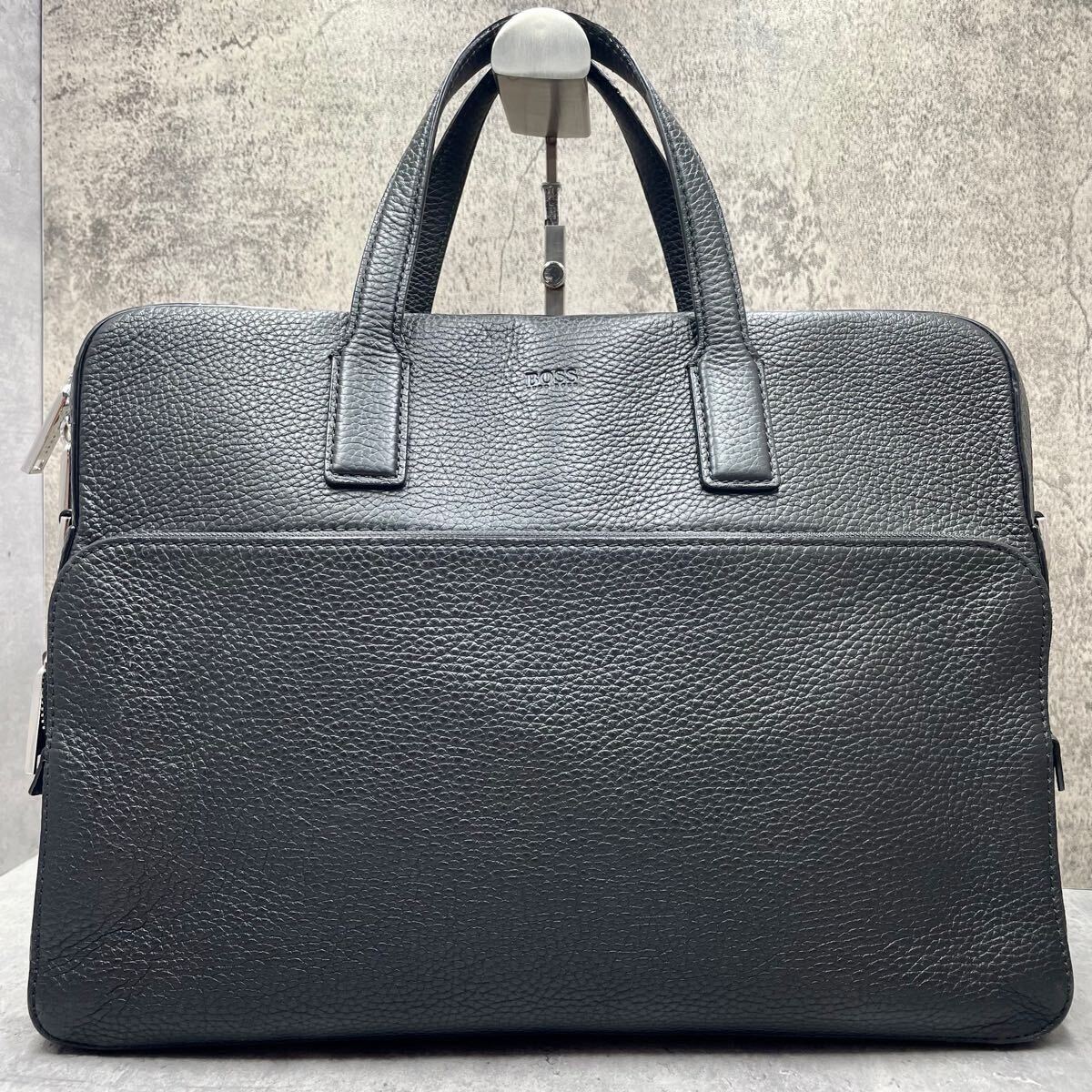Yahoo!オークション - 【美品】HUGO BOSS ヒューゴボス 2way A4 PC ビ...