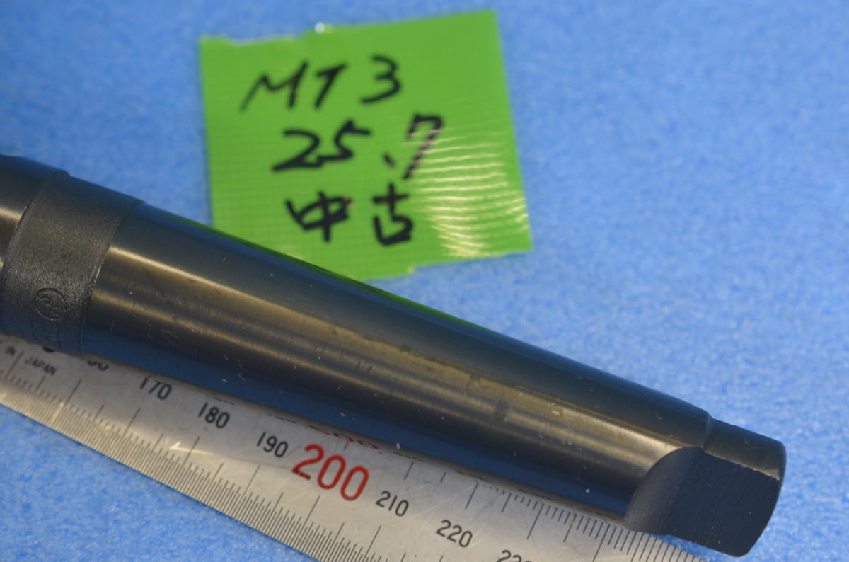 Yahoo!オークション - MT3 25.7mm テーパーシャンク ドリル 中古