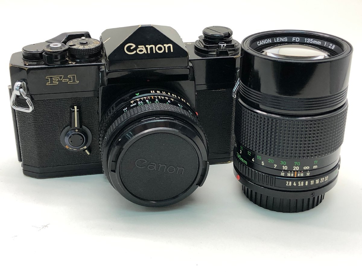 Canon F-1 / FD 50mm 1:1.8 / FD 135mm 1:2.8 一眼レフカメラ ジャンク UW010607(キヤノン)｜売買されたオークション情報、yahooの商品情報を ...