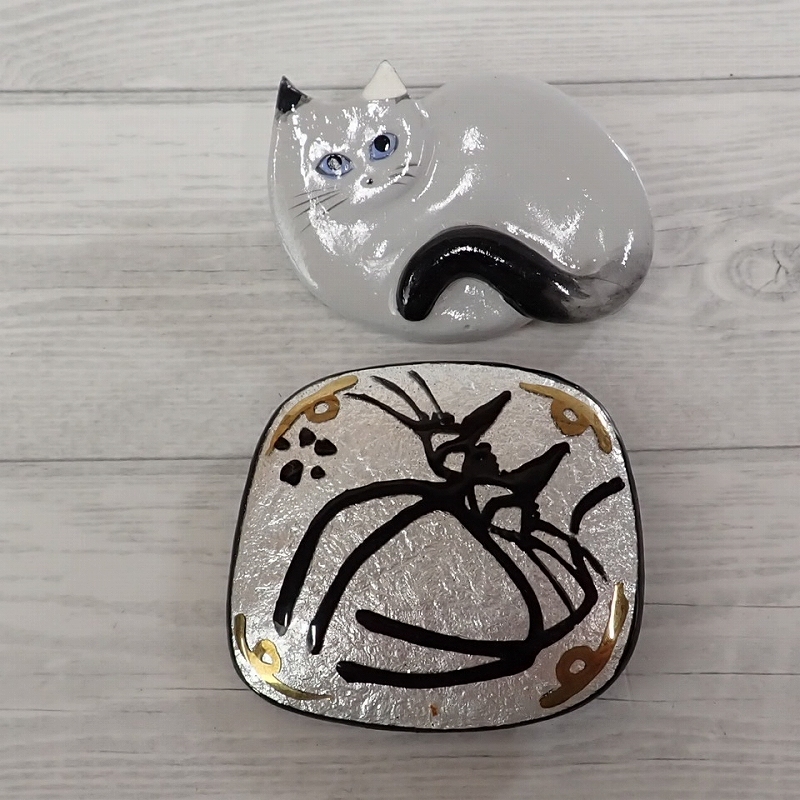 Yahoo!オークション - AC-5926 ネコ モチーフ アクセサリー 色々まと...