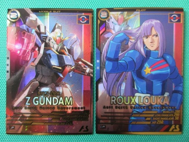 Yahoo!オークション - アーセナルベース UT03-008 P Zガンダム+UT03-04...