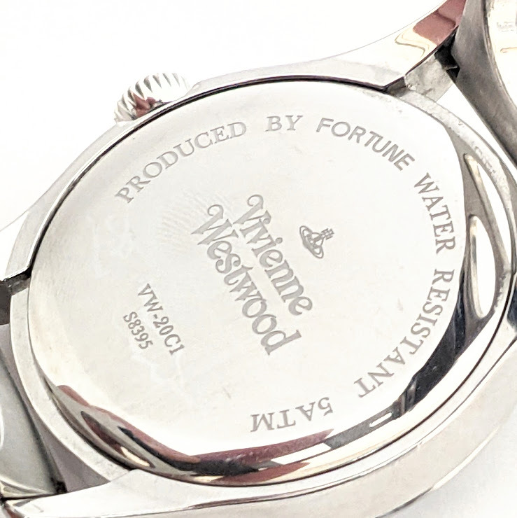 21013 稼動 Vivienne Westwood ヴィヴィアンウエストウッド 腕時計 VW-20CI S8395 クォーツ メンズ デイト ブランド 3針 服飾雑貨(ヴィヴィアン ウエスト ...