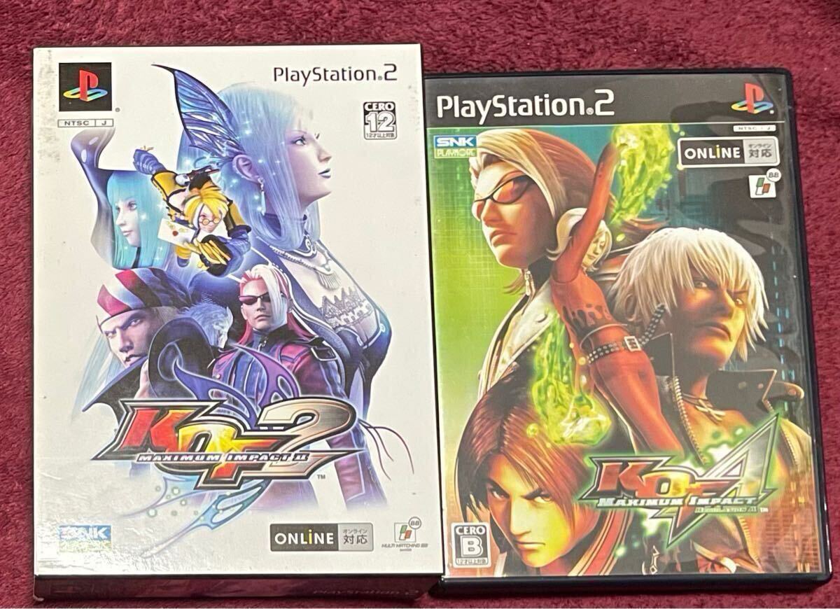 PS2 KOF MAXIMUM INPACT2/KOF MAXIMUM INPACT REGULATION A/セット(タイトル)｜売買されたオークション情報、yahooの商品情報をアーカイブ ...