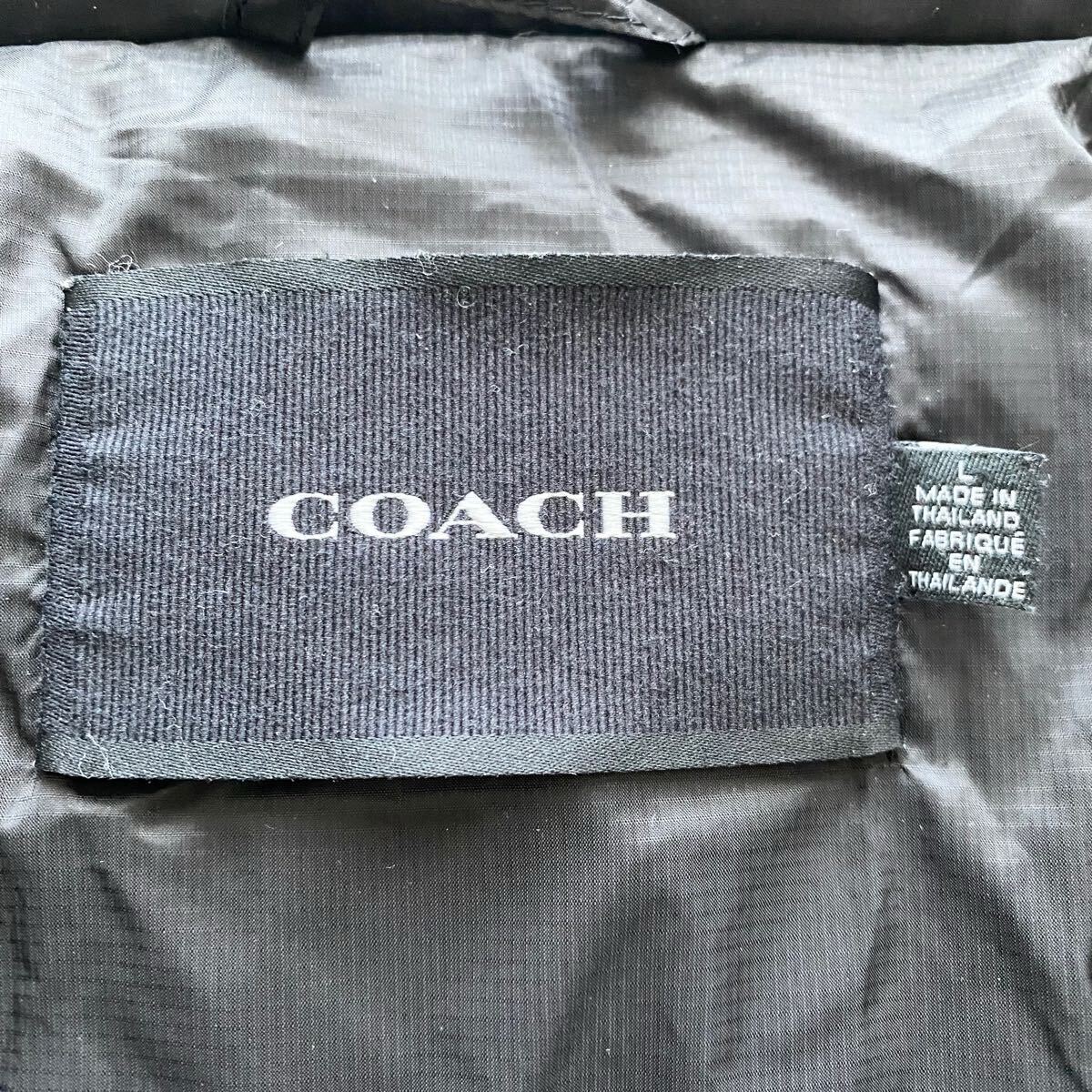 未使用級/XL相当/極暖 COACH コーチ ダウンジャケット コート 未使用級/XL相当/極暖 COACH コーチ ダウンジャケット コート
