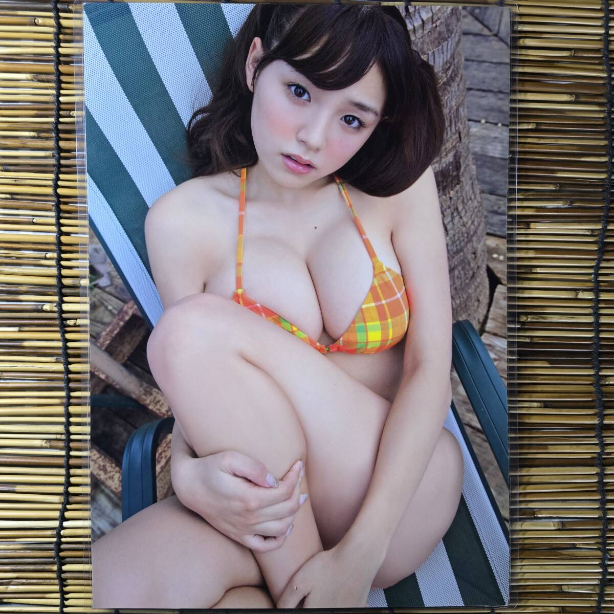 Yahoo!オークション - 【高品質厚手150μラミネート加工】篠崎愛 水...