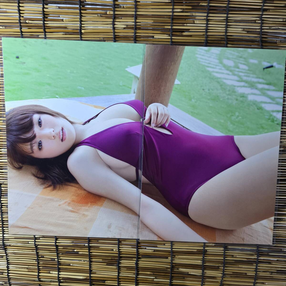 Yahoo!オークション - 【高品質厚手150μラミネート加工】篠崎愛 水...