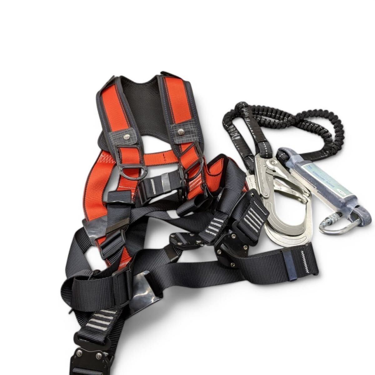 241219-742-552 TM600 フルハーネス 安全帯セット 2丁掛けランヤード 屋根の修理 林業伐採 登山 SHOCK ABSORBER 光円電工 墜落制止用器具(安全帯)｜売買され ...