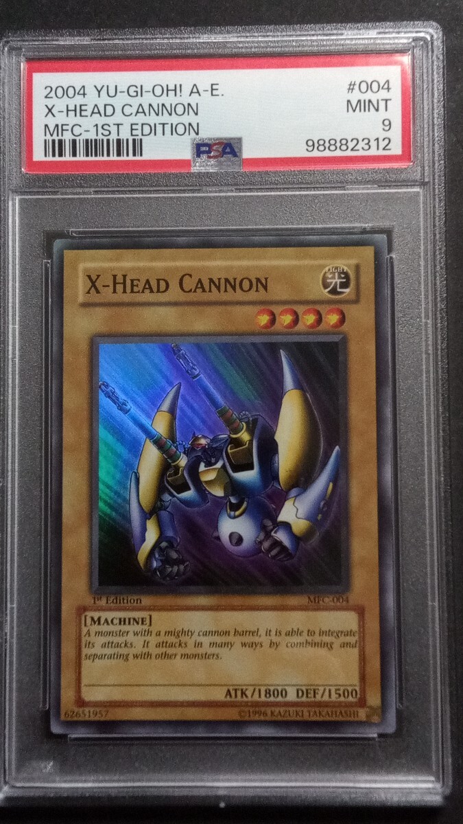 Yahoo!オークション - 【PSA9】「X-ヘッド キャノン」旧アジア版 スー...