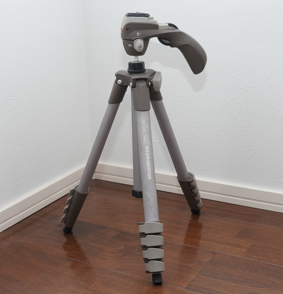 Yahoo!オークション - マンフロット COMPACT MKC3-H02 5段 ムービー用...