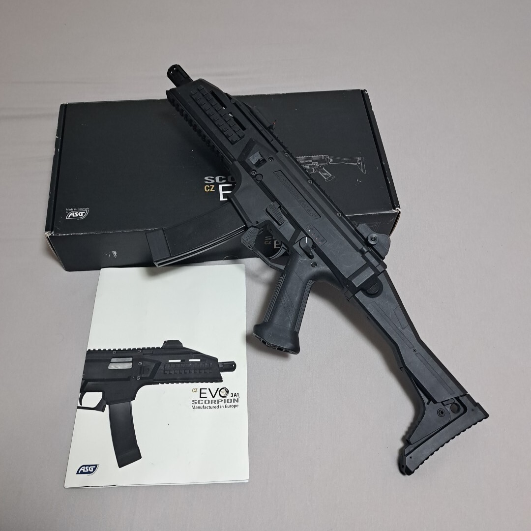 Yahoo!オークション - ASG SCORPION CZ EVO3A1 スコーピオン cz evo3 ...