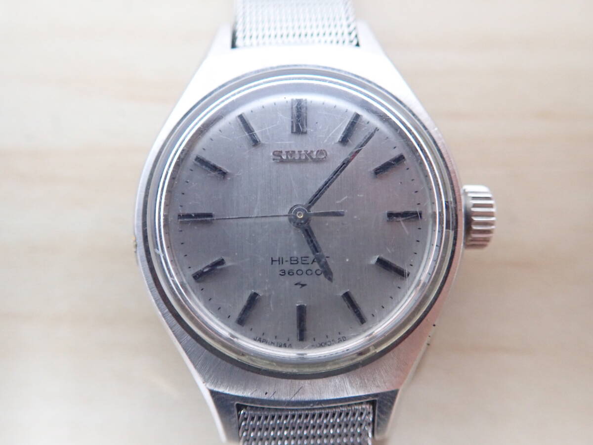Yahoo!オークション - SEIKO セイコー HI-BEAT 36000 1944-0010 シルバ...