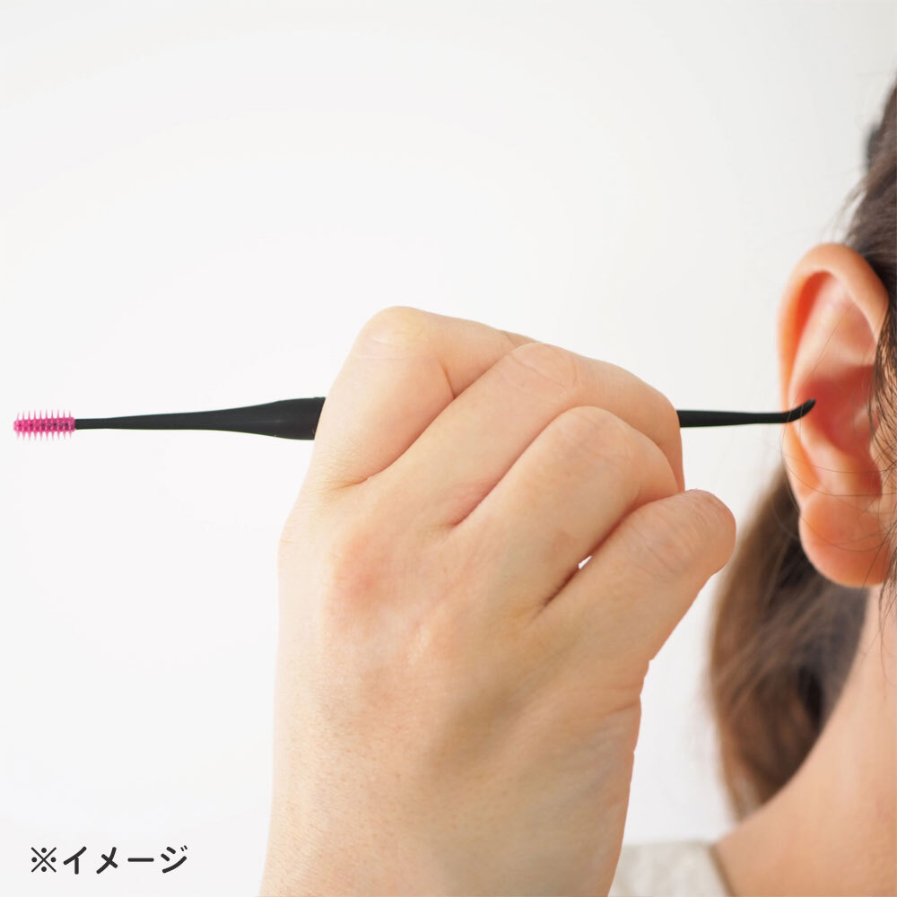 Yahoo!オークション - まとめ得 お玉のような耳かき 2WAY ピンク G-217...