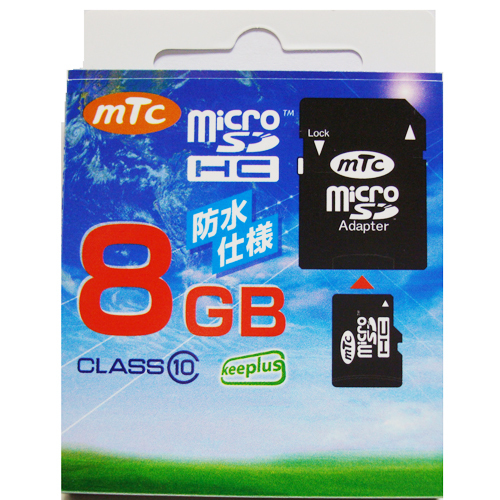 Yahoo!オークション - まとめ得 mtc microSDHCカード 8GB class10 (PK)...