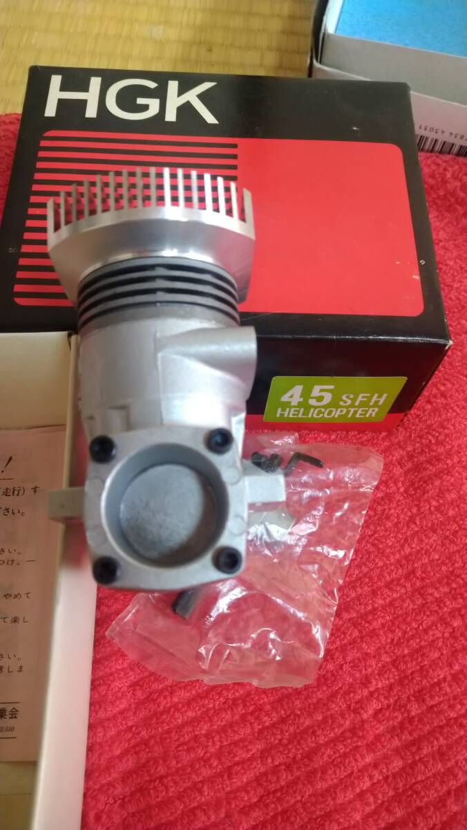 Yahoo!オークション - HGK エンジン 45SFH HELICOPTER 未使用品 長期保...