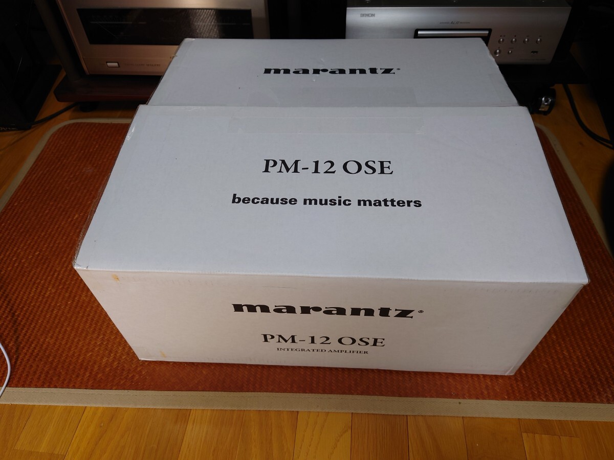 Yahoo!オークション - マランツ プリメインアンプ marantz PM−12 OSE ...