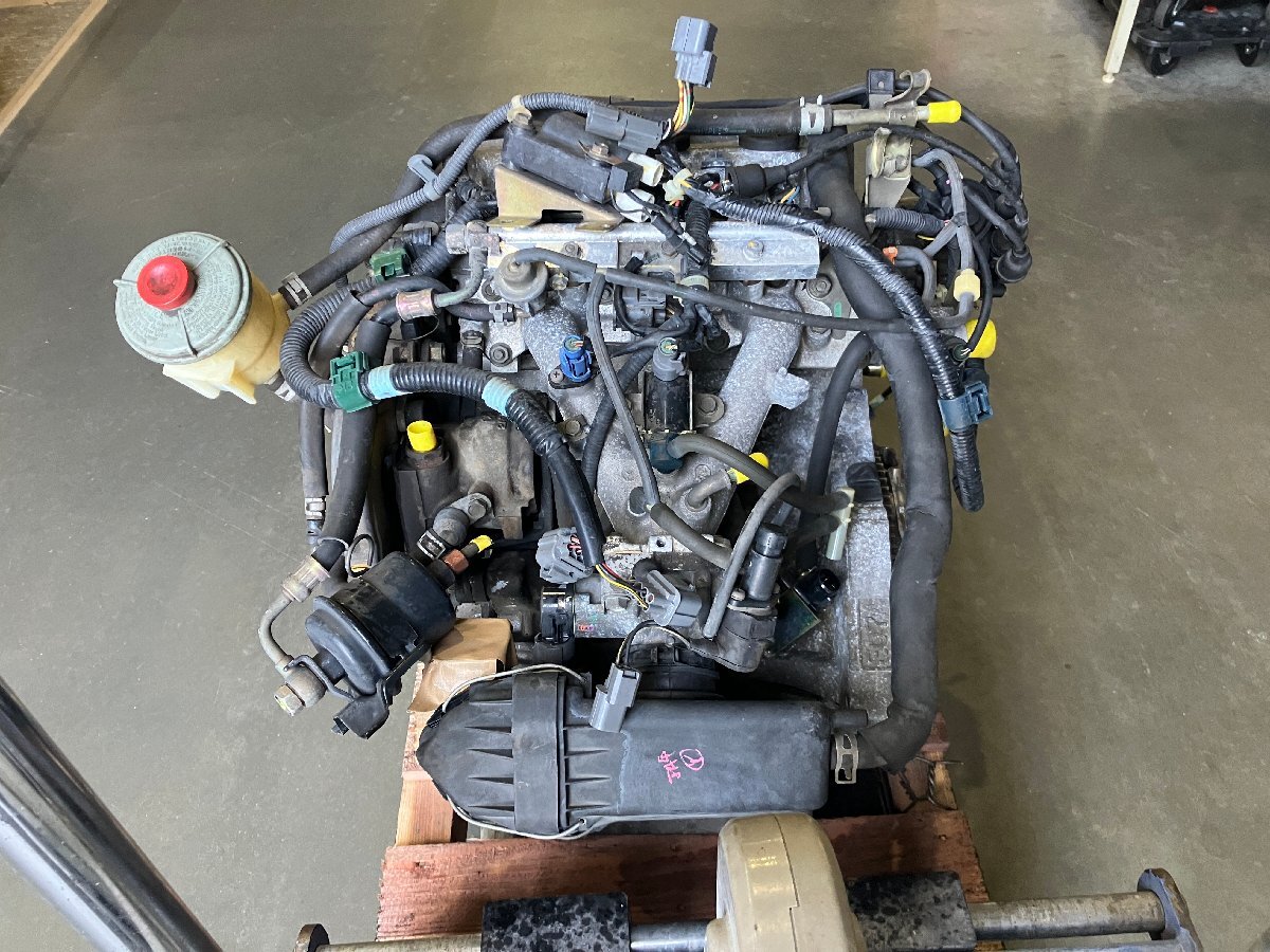 Yahoo!オークション - JA4 トゥデイ 後期 ホンダ純正 エンジン本体 E0...