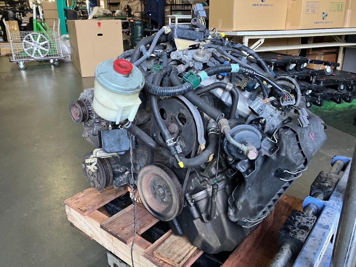 Yahoo!オークション - JA4 トゥデイ 後期 ホンダ純正 エンジン本体 E0...