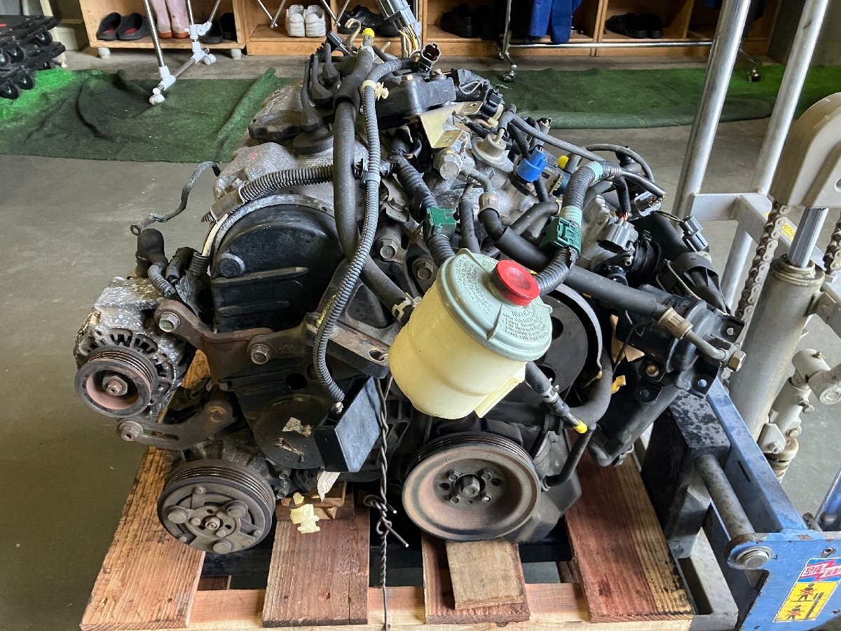 Yahoo!オークション - JA4 トゥデイ 後期 ホンダ純正 エンジン本体 E0...