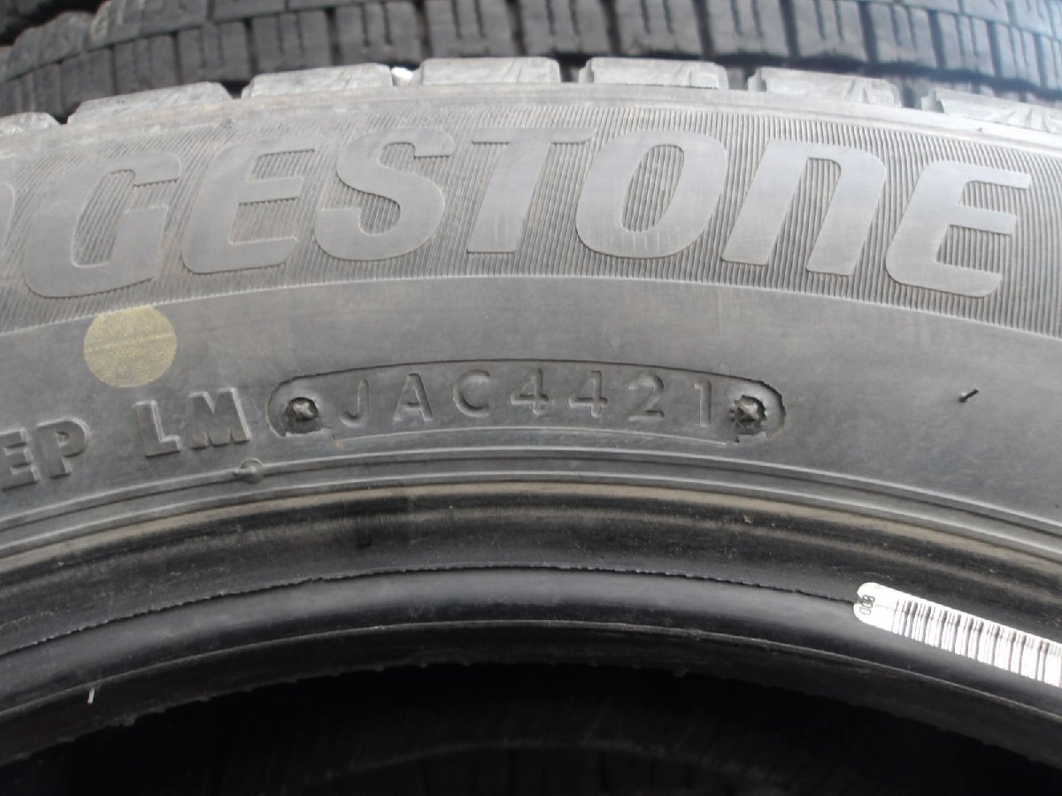 Yahoo!オークション - N956-7 送料無料 215/55R17 冬2本セット スタッ...