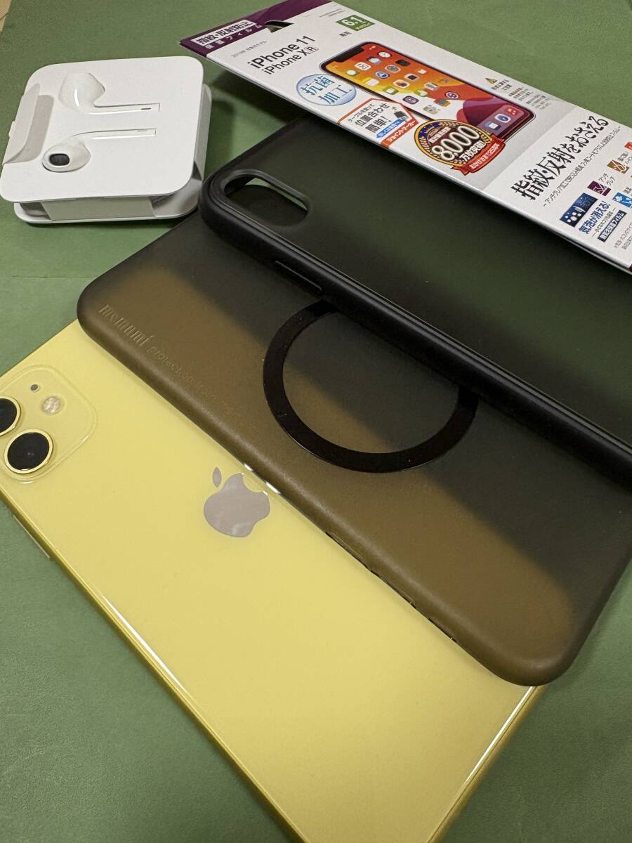 Yahoo!オークション - IPHONE XR 11 64g イエロー SIM フリー スマホ
