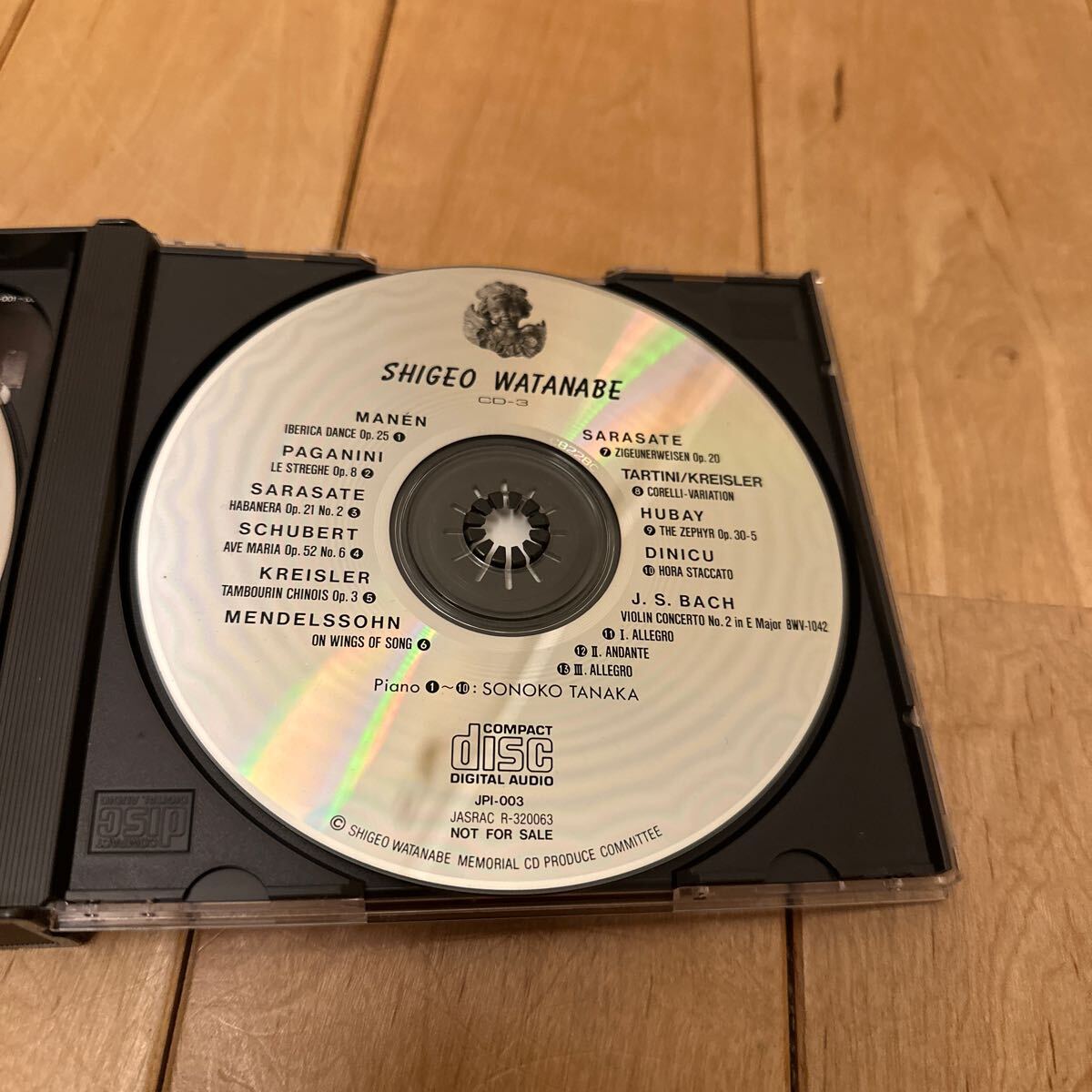 Yahoo!オークション - 希少非売品3CD 渡辺茂夫 SHIGEO WATANABE ヴァイ...