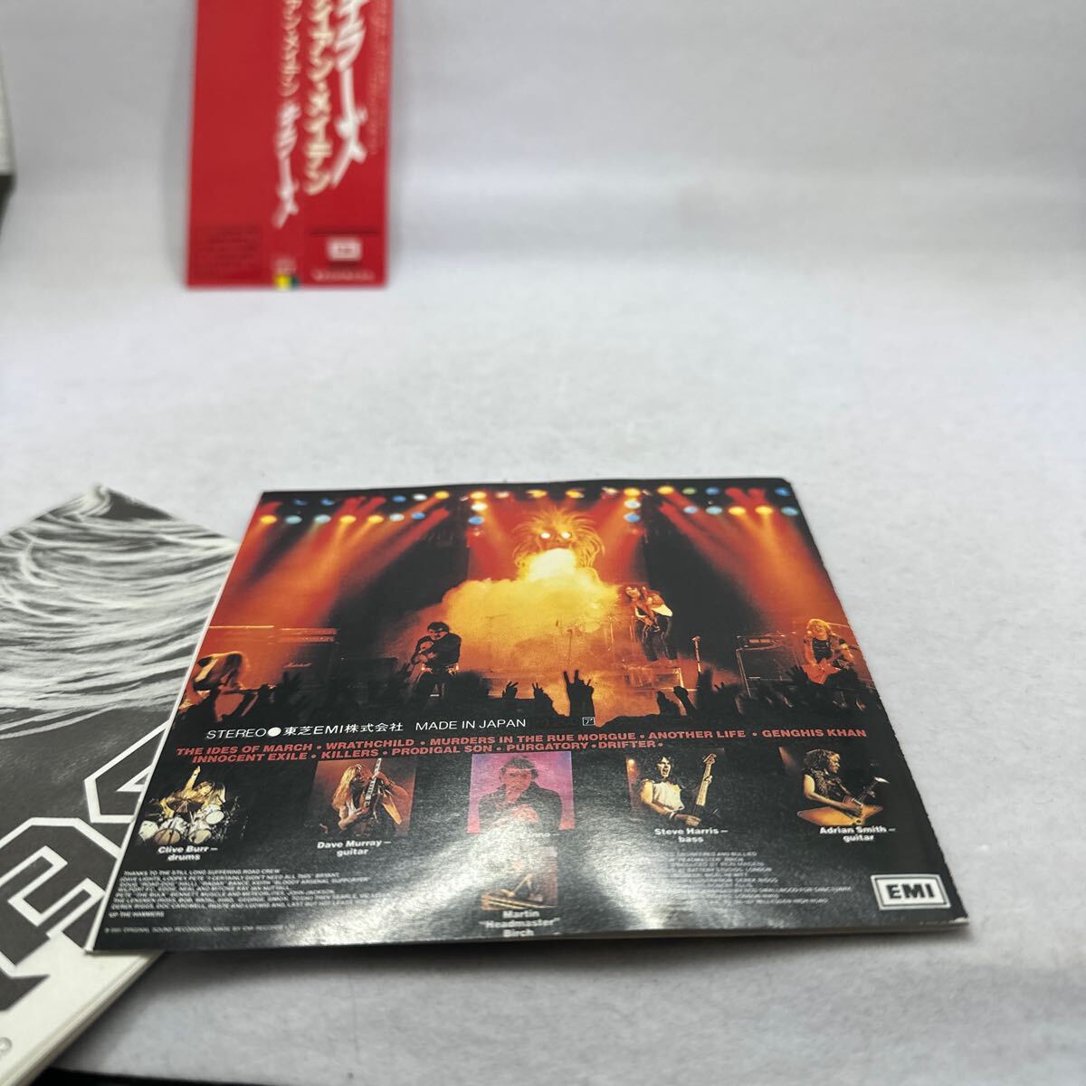 Yahoo!オークション - 希少CP32規格帯付CD IRON MAIDEN アイアンメイデ...