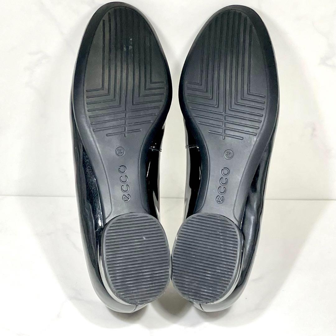 Yahoo!オークション - 88極美品/即日発送ECCO エコー エナメル フラ...