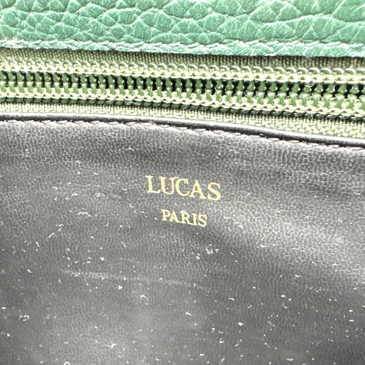 Yahoo!オークション - LUCAS PARIS ショルダーバッグ グリーン