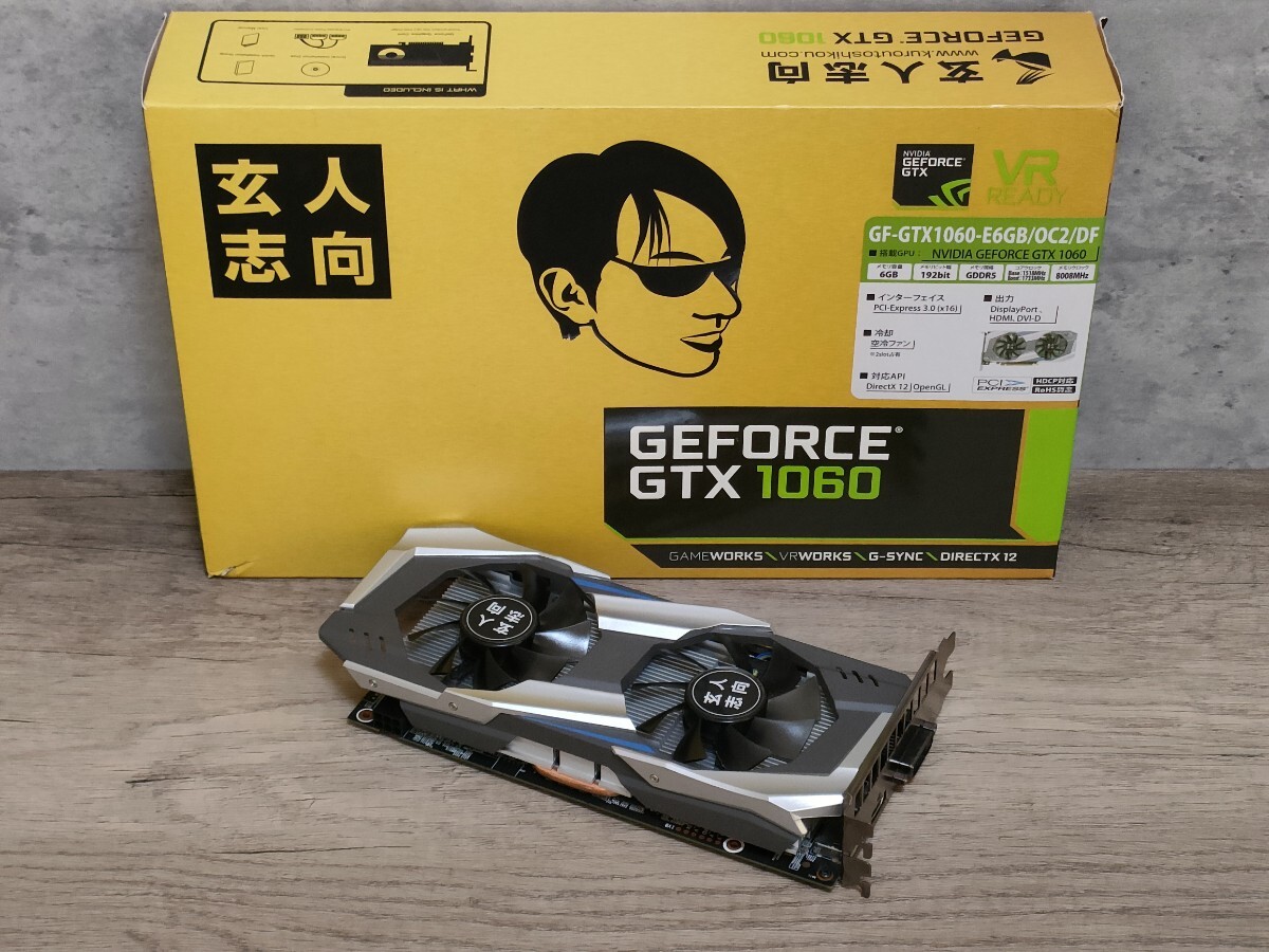 NVIDIA 玄人志向 GeForce GTX1060 6GB OC グラフィックボード(PCI Express)｜売買されたオークション情報、yahooの商品情報をアーカイブ公開 ...