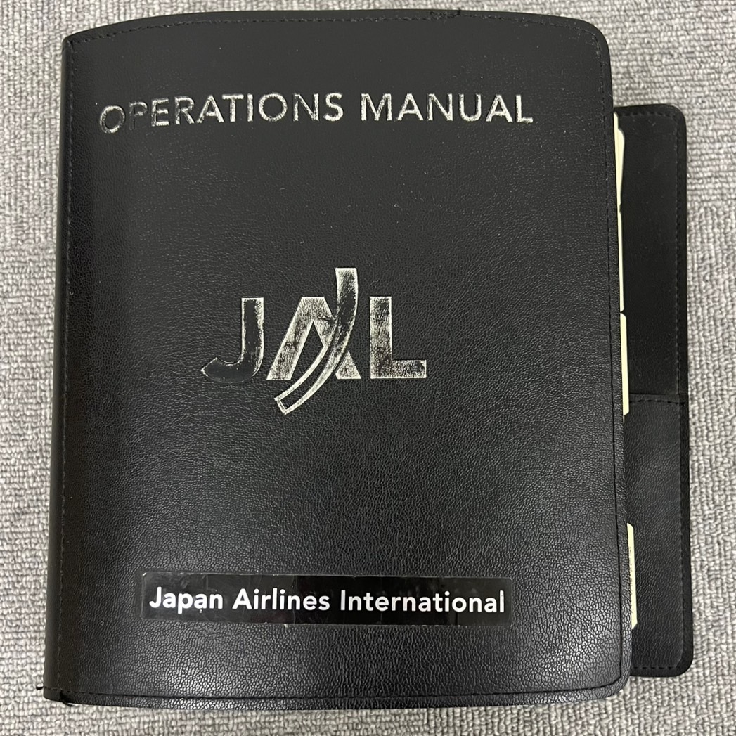 Yahoo!オークション - I812-I58-3196 JAL OPERATIONS MANUAL ジャル オ...