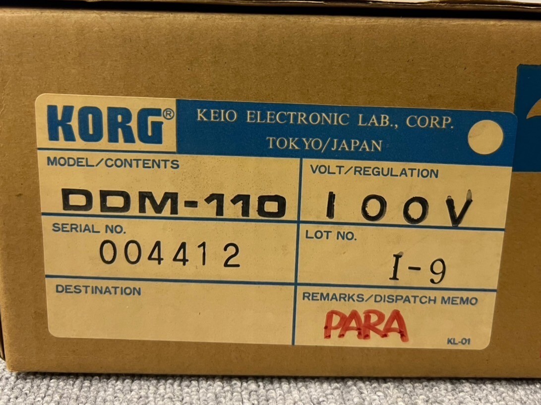 Yahoo!オークション - K607-CH4-2083 KORG コルグ スーパードラムス ド...