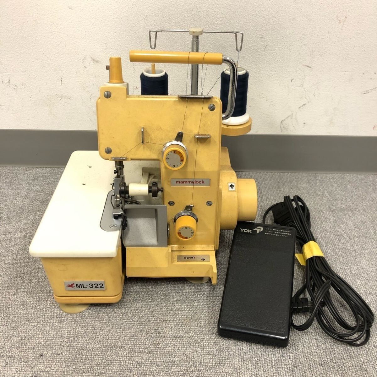 Yahoo!オークション - H302-CH12-744 Mammylock マミーロック ミシン ...