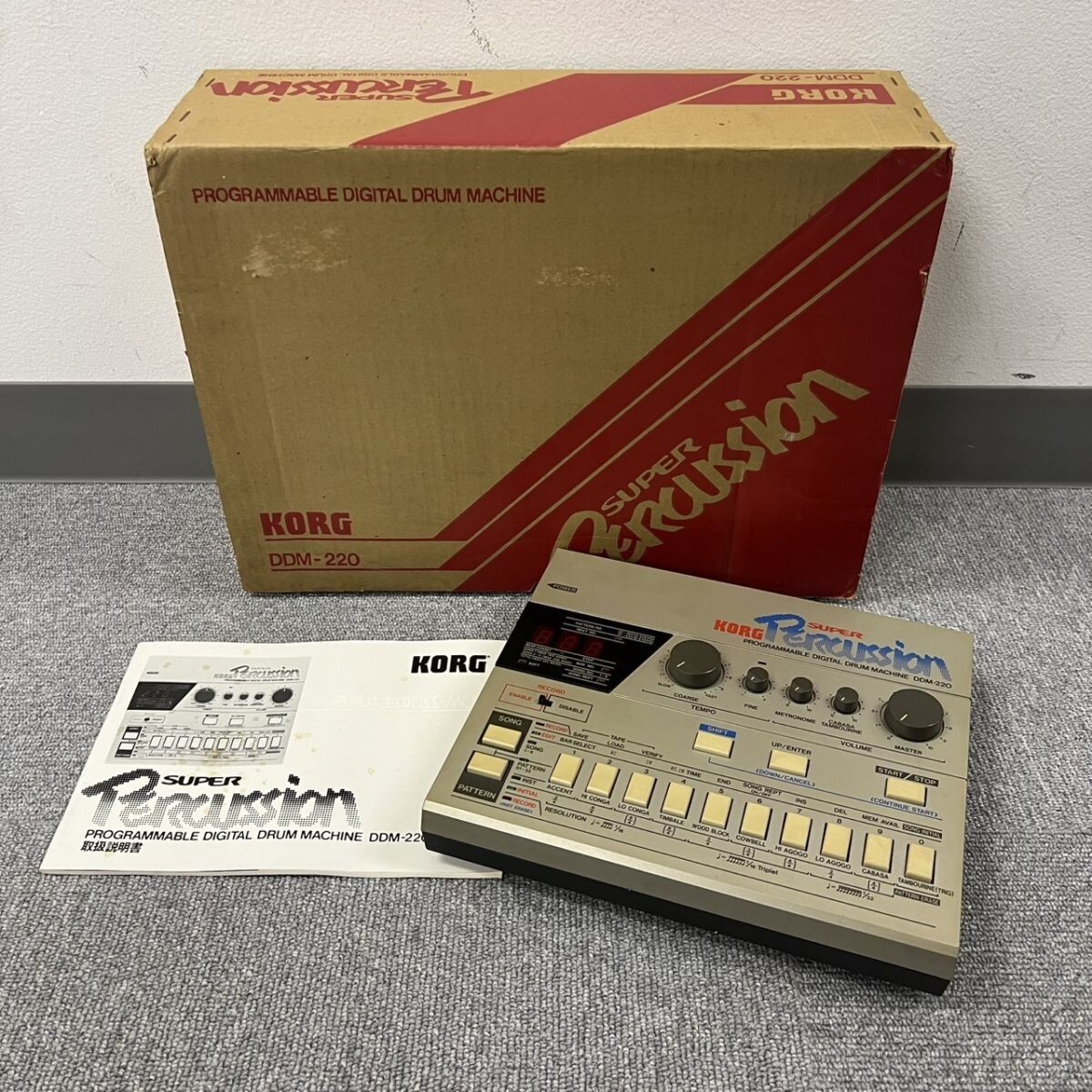 Yahoo!オークション - K604-CH4-2084 KORG コルグ スーパーパーカッシ...
